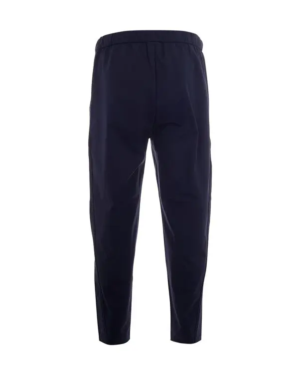 EA7 Elastic Waist Straight Leg Pants
