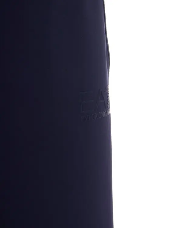 EA7 Elastic Waist Straight Leg Pants