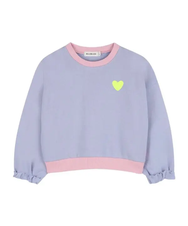 BILLIEBLUSH Long-sleeved Sweatshirt With Heart Detail
