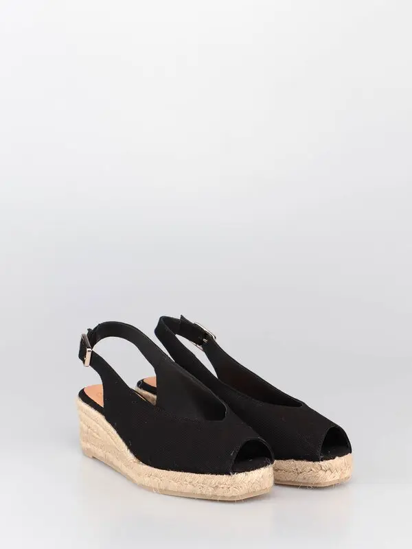CastaÑer Dosalia Slingback Wedge Sandals