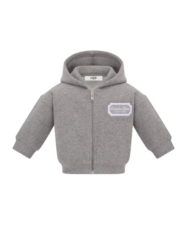 Dior Zipped Hooded Sweatshirt