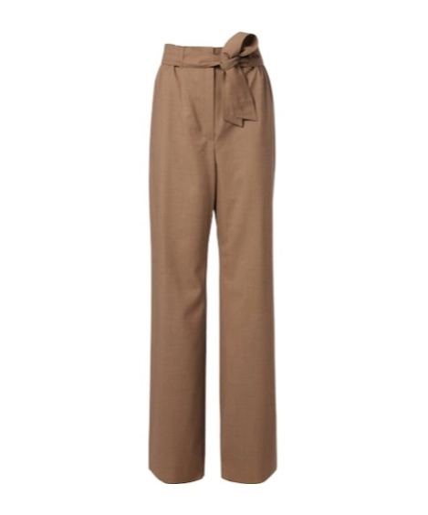Max Mara Salpa Virgin Wool Wide-leg Pants