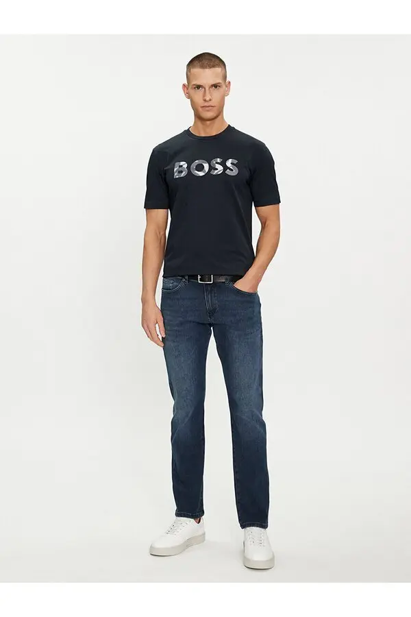 Hugo Boss Logo-appliqué Cotton T-shirt