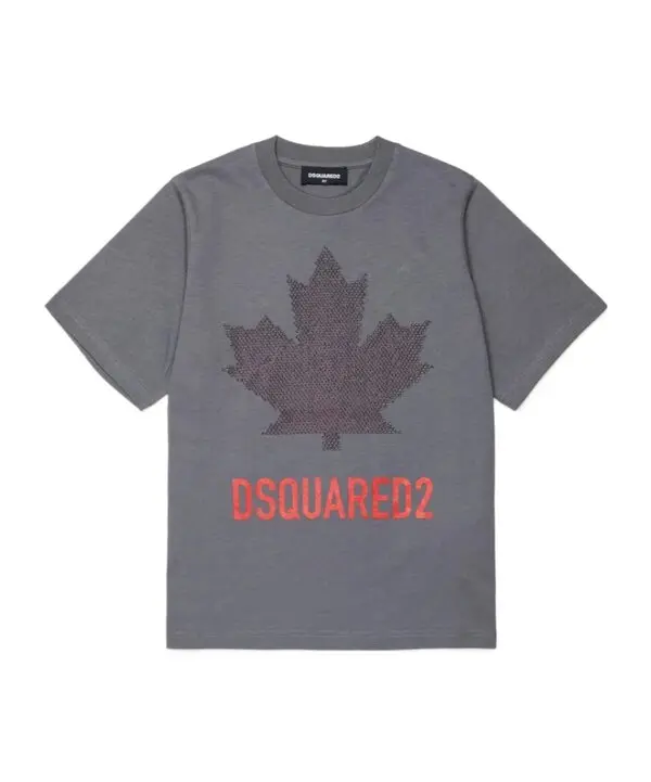Dsquared2 Embellished Logo-print T-shirt