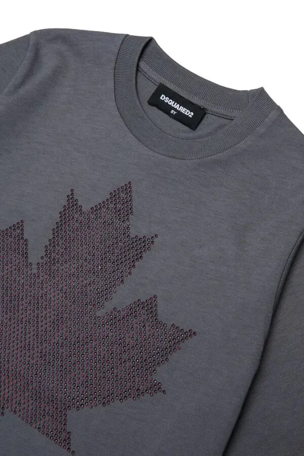 Dsquared2 Embellished Logo-print T-shirt