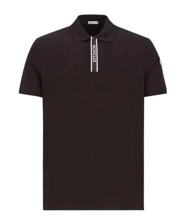 Moncler Logo Motif Polo Shirt