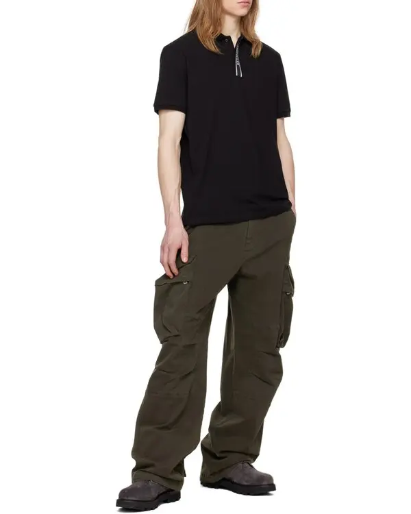 Moncler Logo Motif Polo Shirt