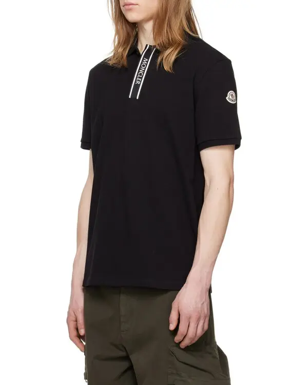 Moncler Logo Motif Polo Shirt