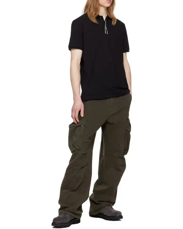 Moncler Logo Motif Polo Shirt