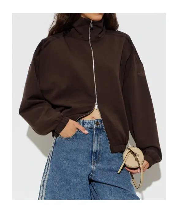 ADIDAS ORIGINALS Stand-collar Zip-up Sweatshirt