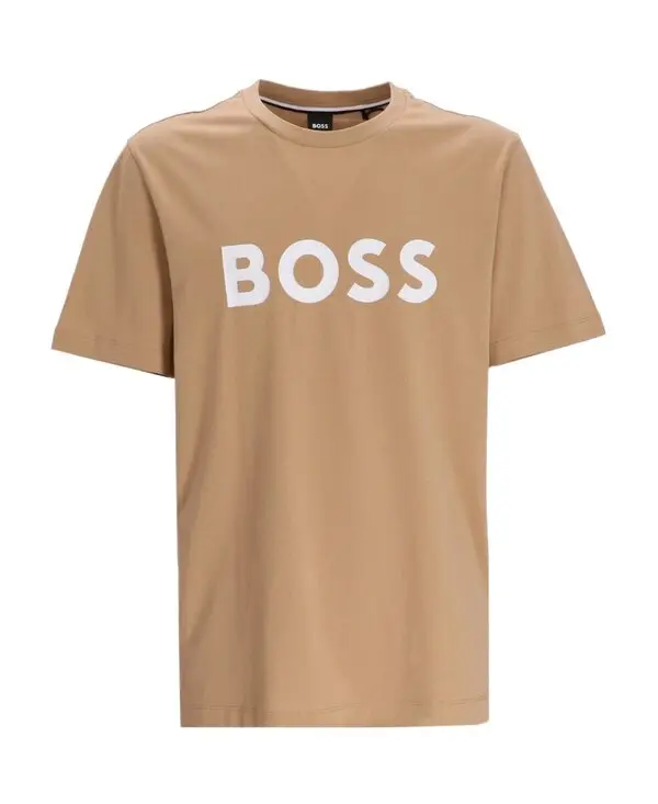 Hugo Boss Logo Printed Crewneck T-shirt