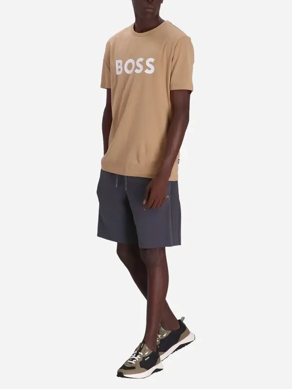 Hugo Boss Logo Printed Crewneck T-shirt
