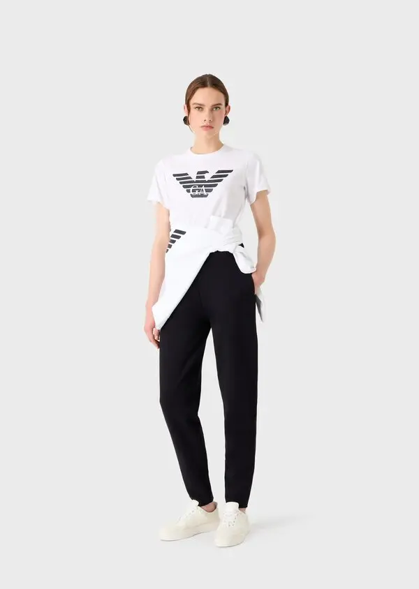 Emporio Armani Logo Crewneck T-shirt - White