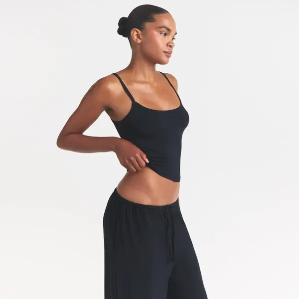 SKIMS Sleep Cami Top | Black