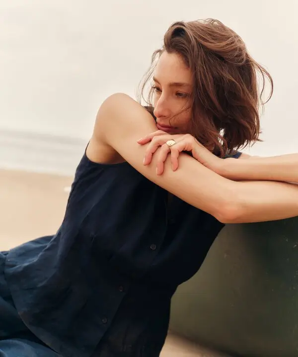 Jenni Kayne Linen Lara Top