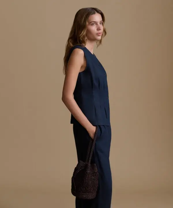 Jenni Kayne Linen Lara Top