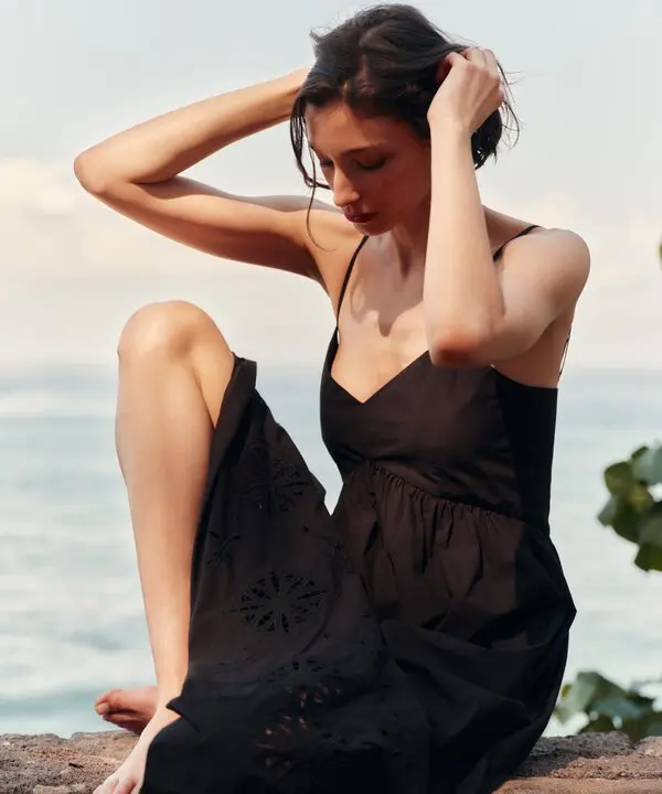 Jenni Kayne Broderie Peninsula Dress