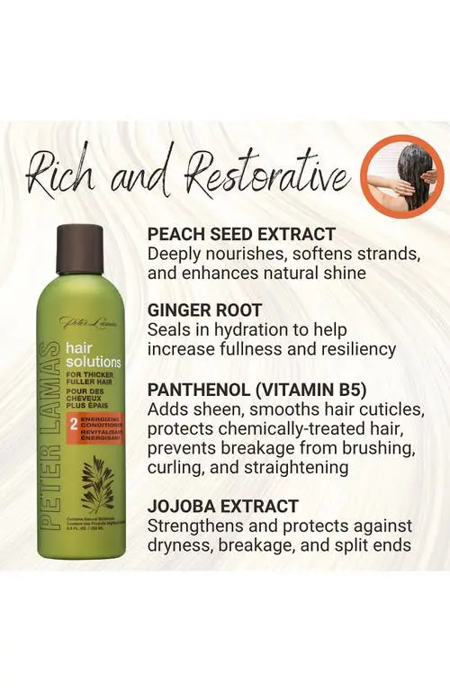 PETER LAMAS Hair Solutions Energizing Conditioner