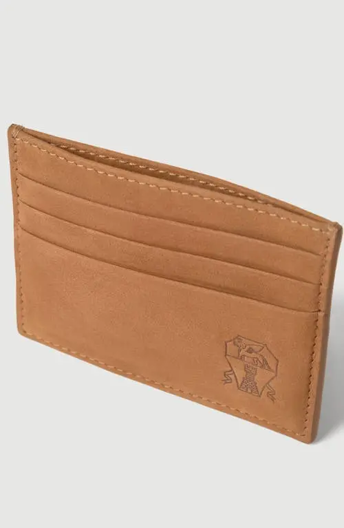Brunello Cucinelli Nubuck Card Holder