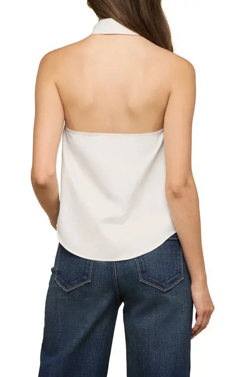 L'Agence Wren Necktie Halter Top