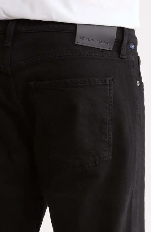 Citizens Of Humanity Elijah Relaxed Straight Jeans - Dosan Black