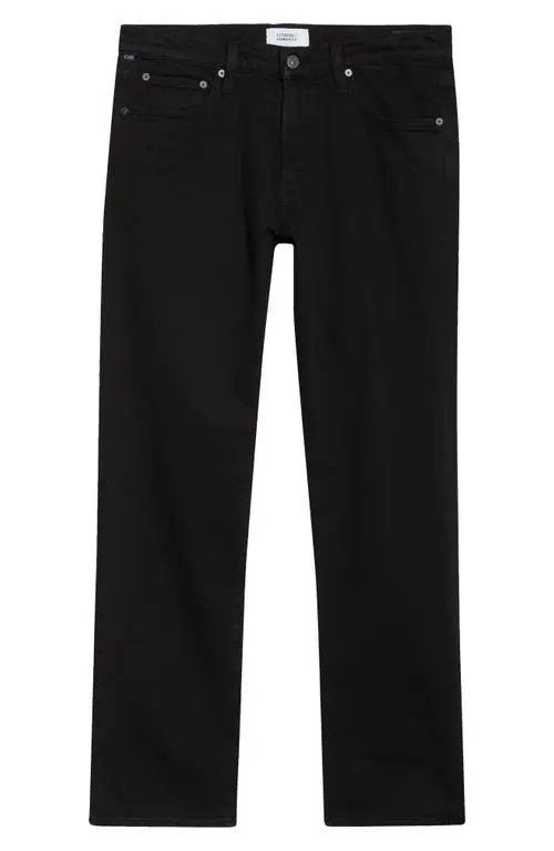 Citizens Of Humanity Elijah Relaxed Straight Jeans - Dosan Black