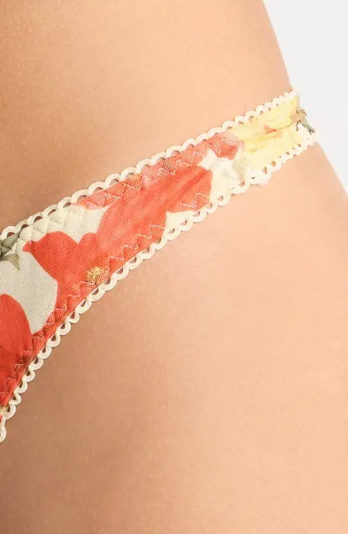 KILO BRAVA Floral Lace Thong