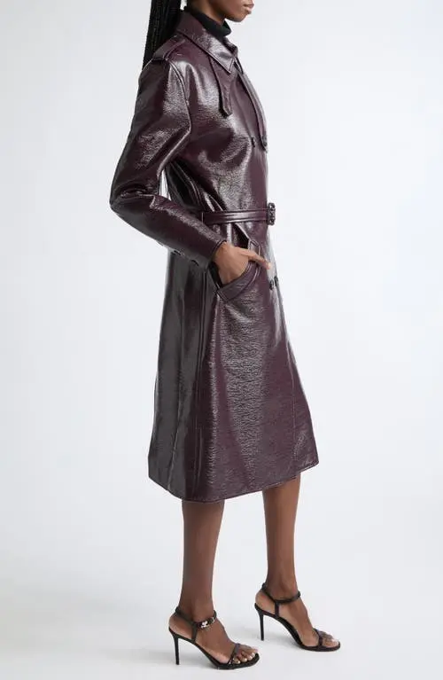 COURREGES Vinyl Trench Coat