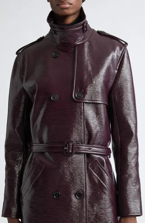 COURREGES Vinyl Trench Coat