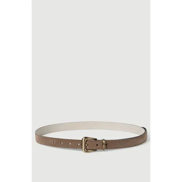 Brunello Cucinelli Suede Belt With Monili