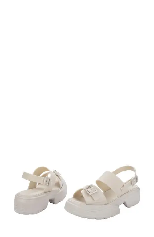 Melissa Slingback Platform Sandal - Beige