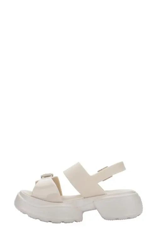 Melissa Slingback Platform Sandal - Beige