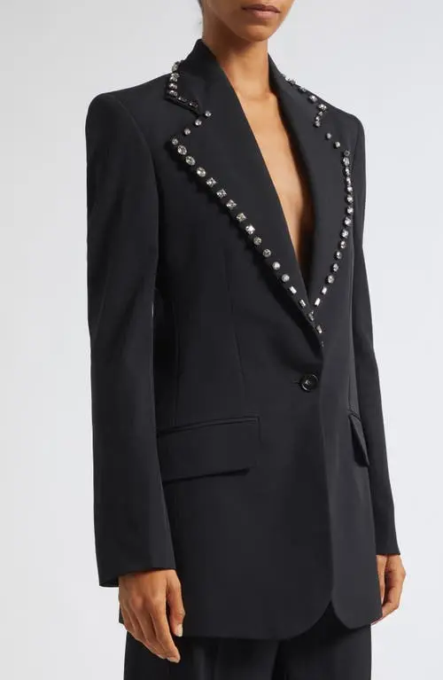 Stella McCartney Embellished Wool Blazer