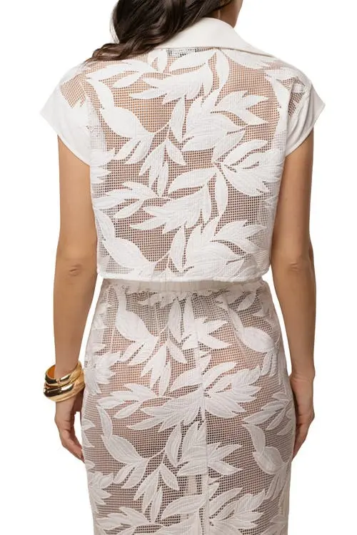 JLUXLABEL Bali Nights Embroidered Top