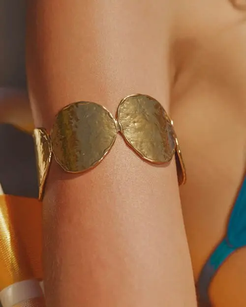 EMMA PILLS Sunset Hour Arm Cuff - Silver