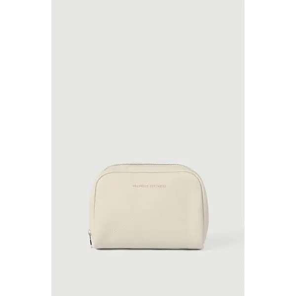 Brunello Cucinelli Fine Grain Calfskin Slim Beauty Case