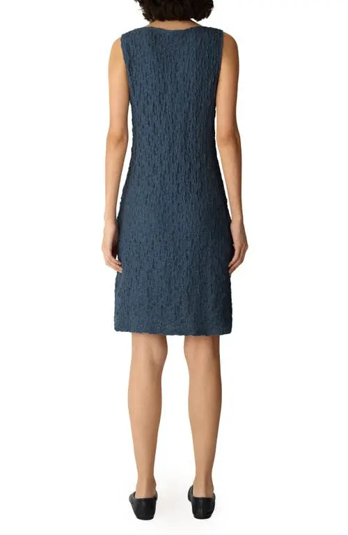 Eileen Fisher Bateau Neck Knit Dress