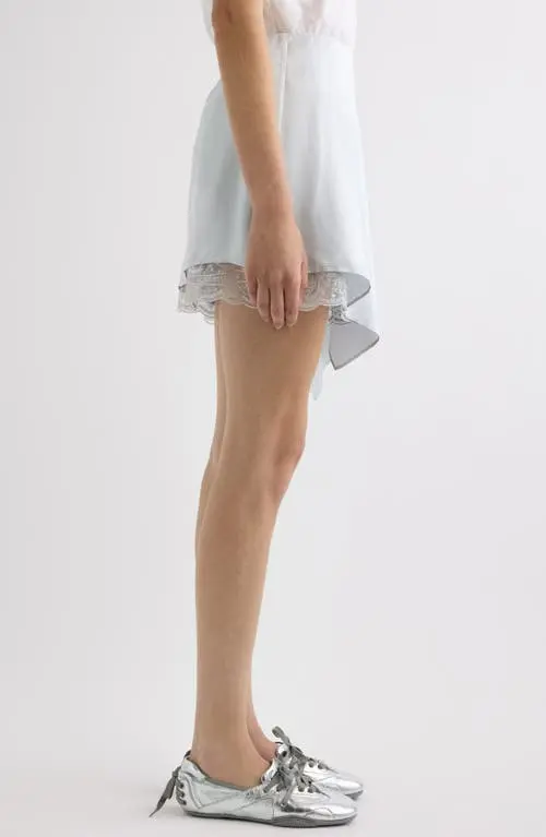 Acne Studios Inouki Ruffled Satin Skirt