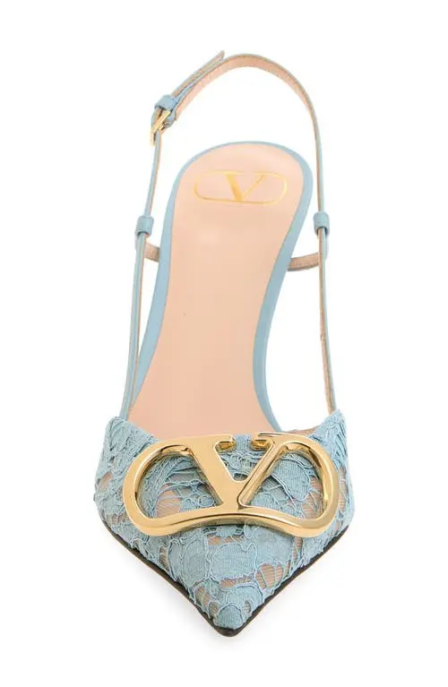 Valentino Garavani Vlogo Signature Slingback Pump
