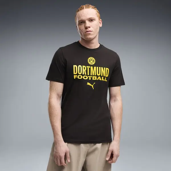 PUMA Borussia Dortmund Soccer T-shirt - Black