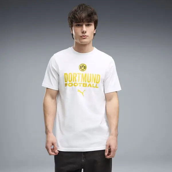 PUMA Borussia Dortmund Soccer T-shirt - White