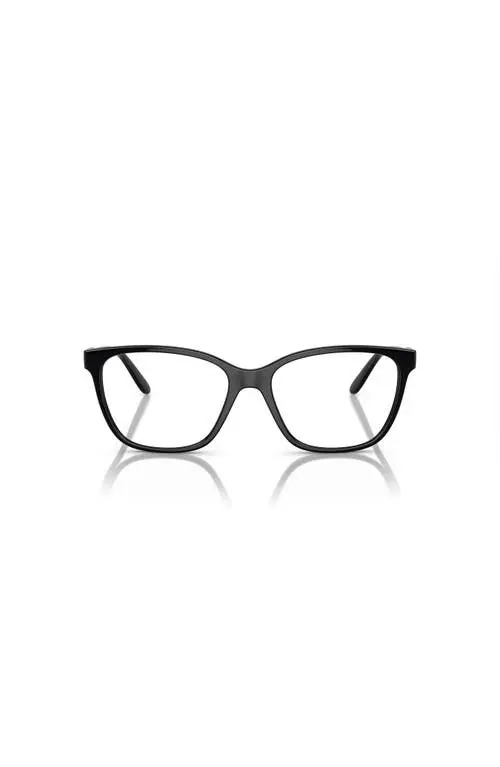 VOGUE EYEWEAR 53mm Rectangle Optical Glasses - Black