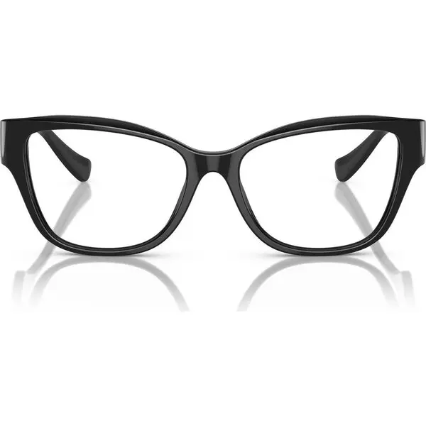 Versace Pillow Optical Glasses With Medusa Insets - Black