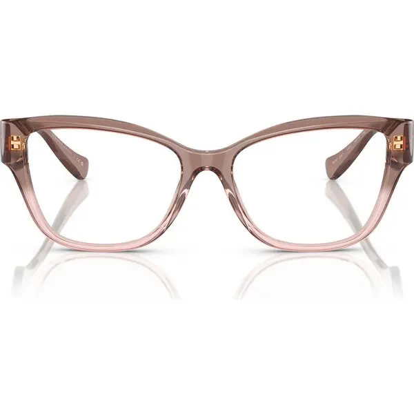 Versace 52mm Pillow Optical Glasses - Pink