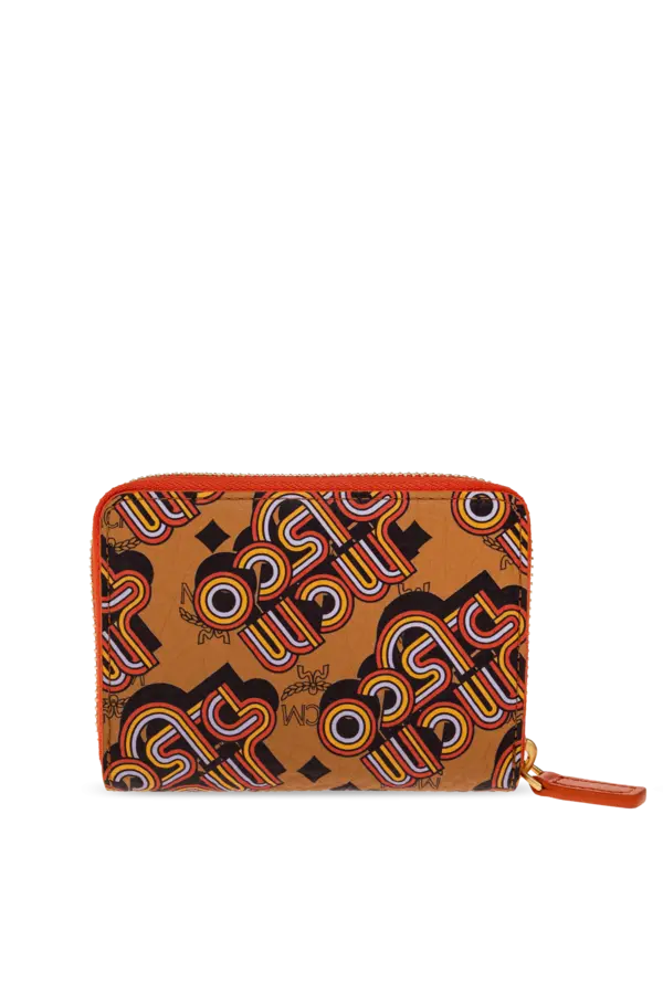 Mcm Wallet With Logo
