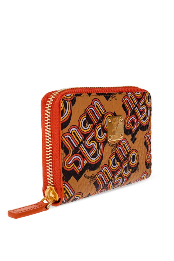 Mcm Wallet With Logo