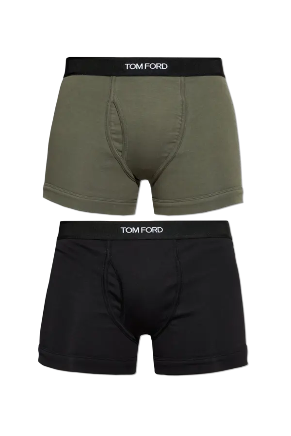 TOM FORD Two-pack Of Cotton Boxers