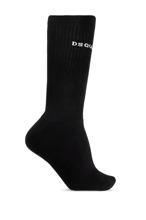 Dsquared2 Cotton Socks With Logo