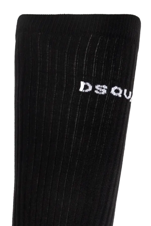 Dsquared2 Cotton Socks With Logo