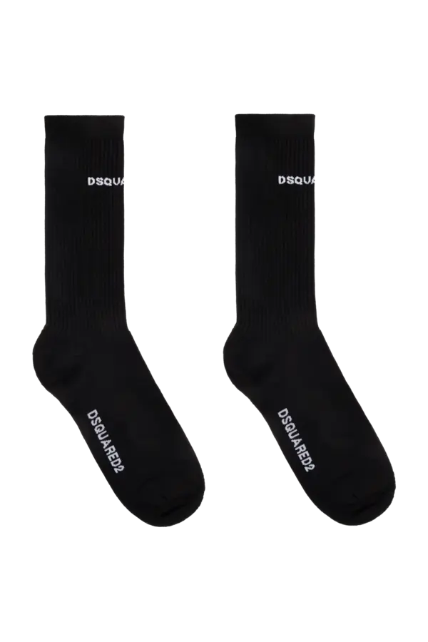 Dsquared2 Cotton Socks With Logo